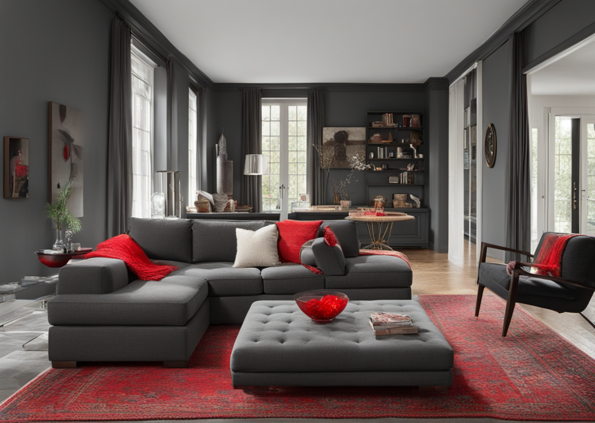 Your Red Rug’s Perfect Match: 10+ Couch Colors You’ll Adore ...