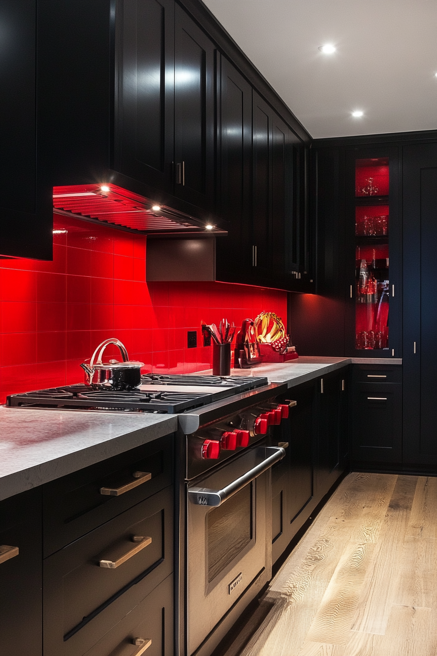 What If I Told You Black Cabinets Open Up A World Of Color ...