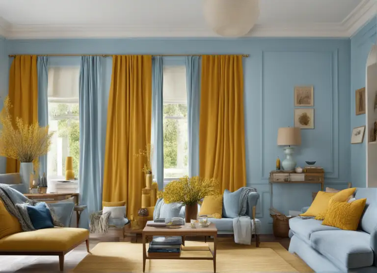 Best 7+ Curtain Colors for Your Mustard Walls – DreamyHomeStyle