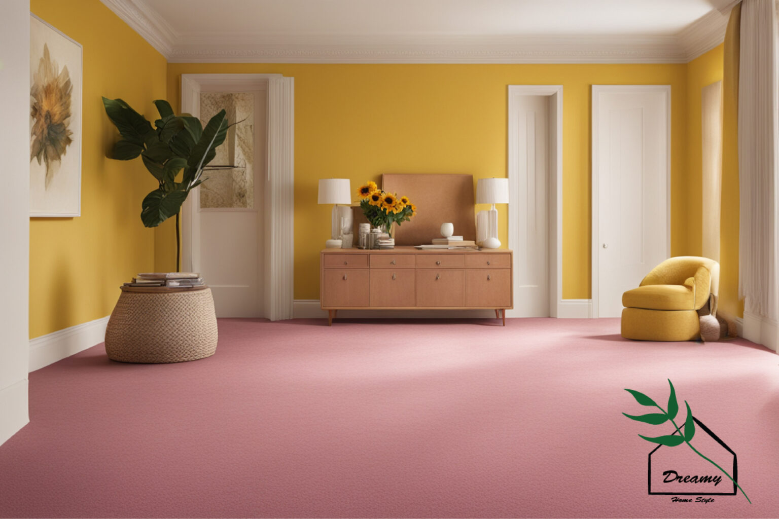 Top 15+ Carpet Colors For Sunflower Yellow Walls? – DreamyHomeStyle