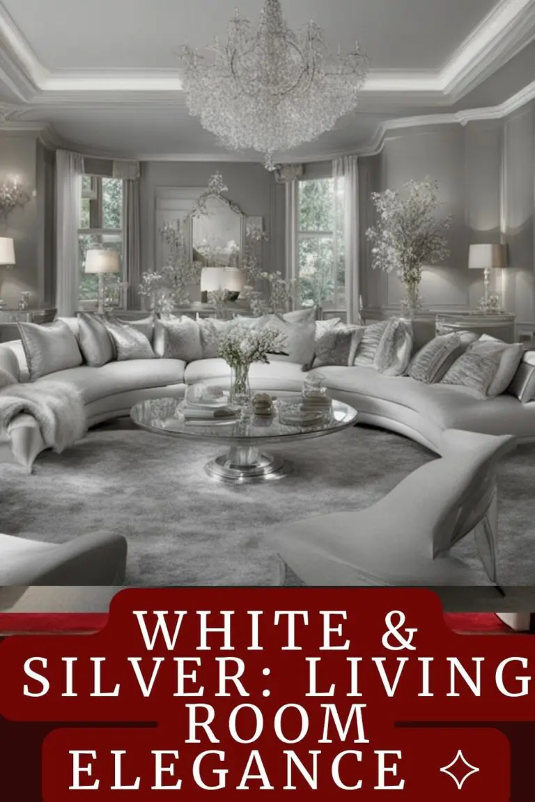 17.5+ Gorgeous White & Silver Living Room Ideas – DreamyHomeStyle