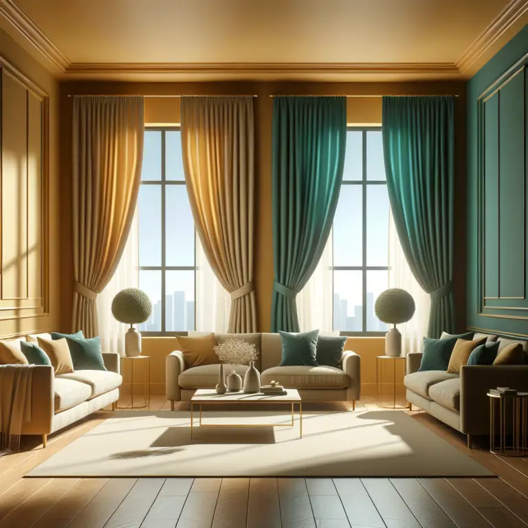 Best 7+ Curtain Colors for Your Mustard Walls – DreamyHomeStyle