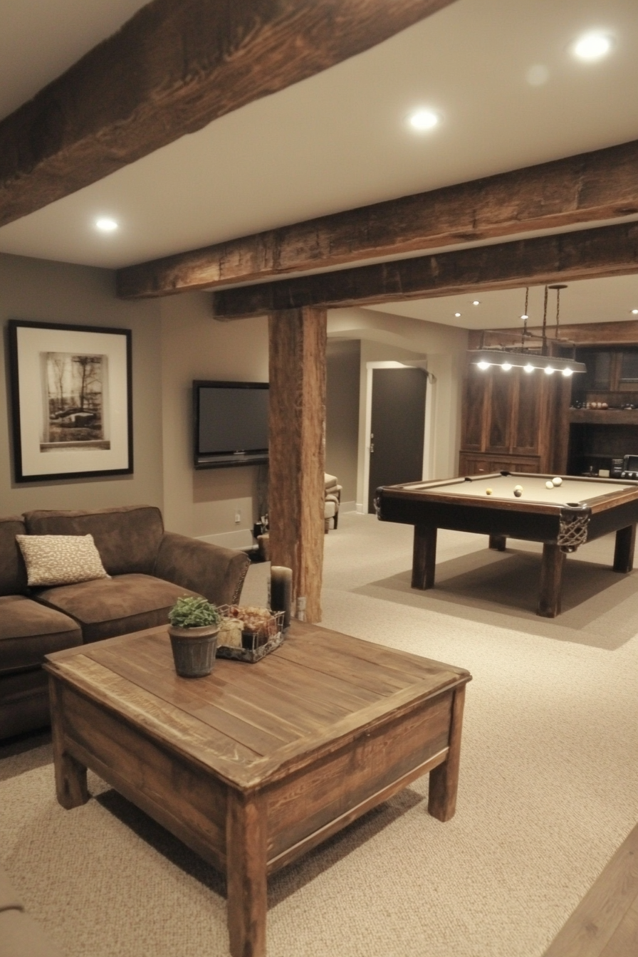 13 Rustic Basement Ideas That Will Change How You Use Your Space ...