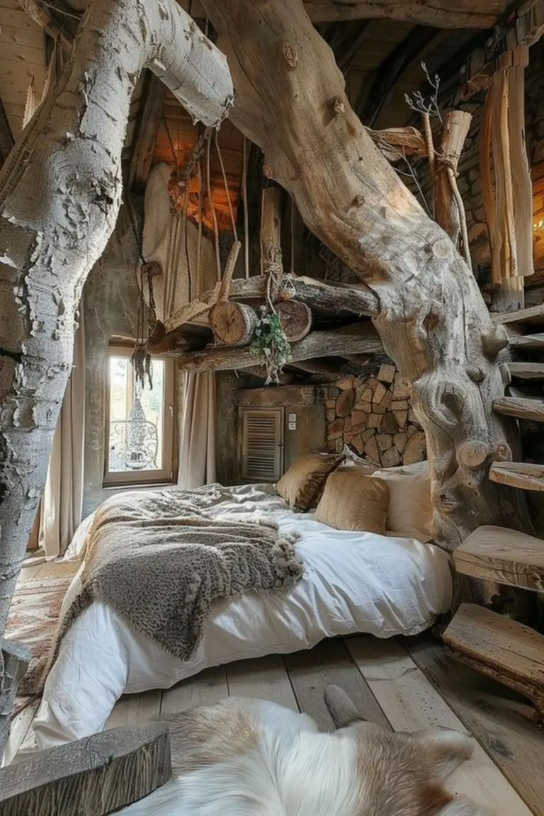 Sleep among the Trees: 55 Nature-Loving Forest Bedroom Designs to Bring ...