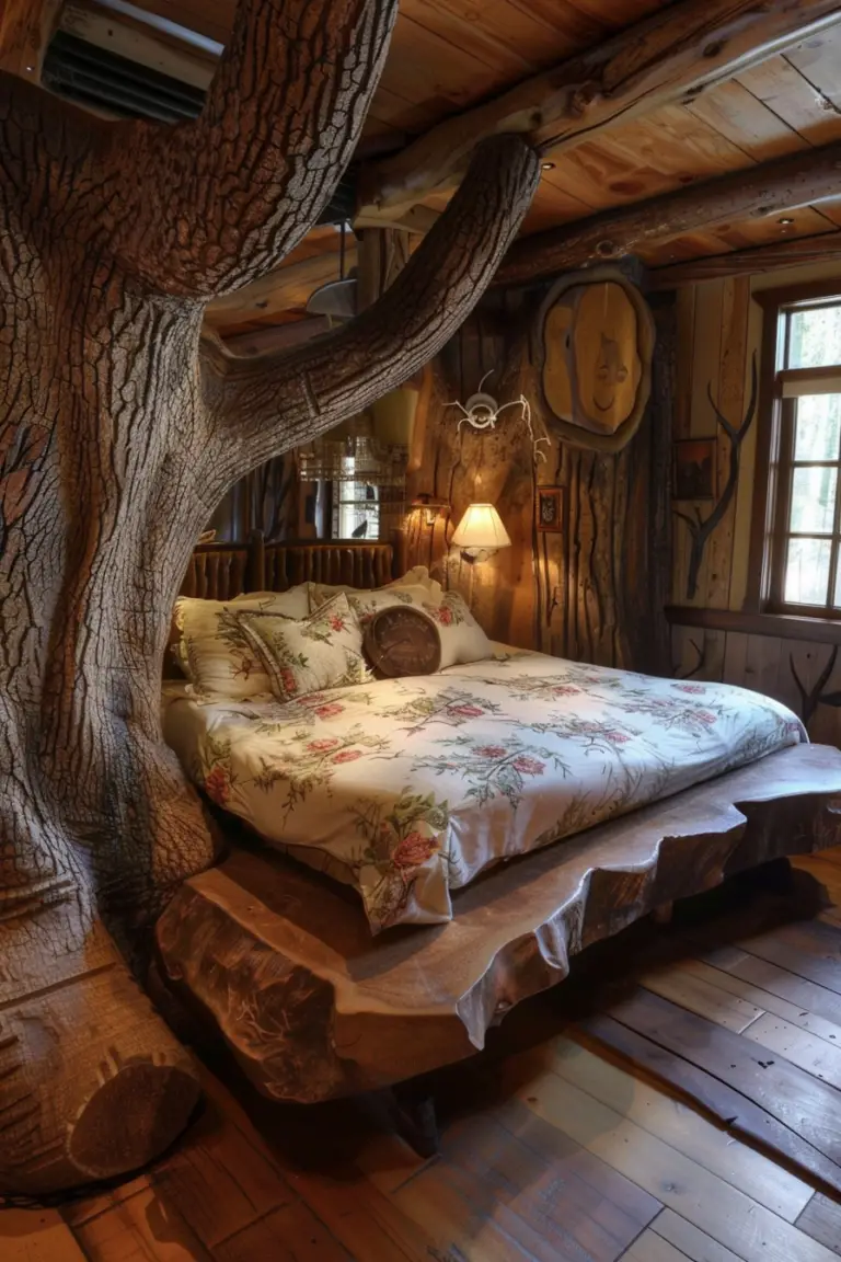 Sleep among the Trees: 55 Nature-Loving Forest Bedroom Designs to Bring ...