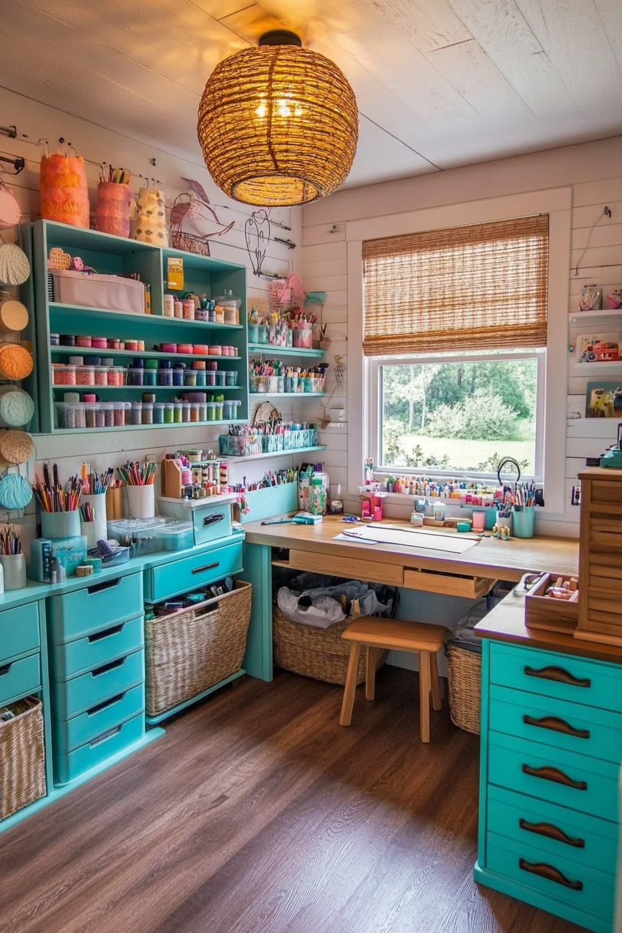 15 Innovative Craft Room Layouts for Any Space – DreamyHomeStyle