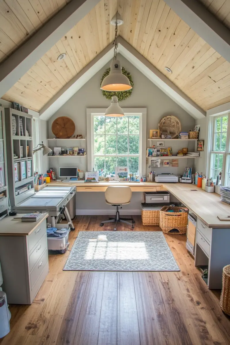 15 Innovative Craft Room Layouts for Any Space – DreamyHomeStyle