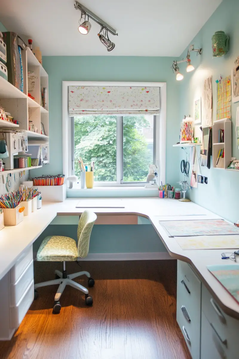 15 Innovative Craft Room Layouts for Any Space – DreamyHomeStyle