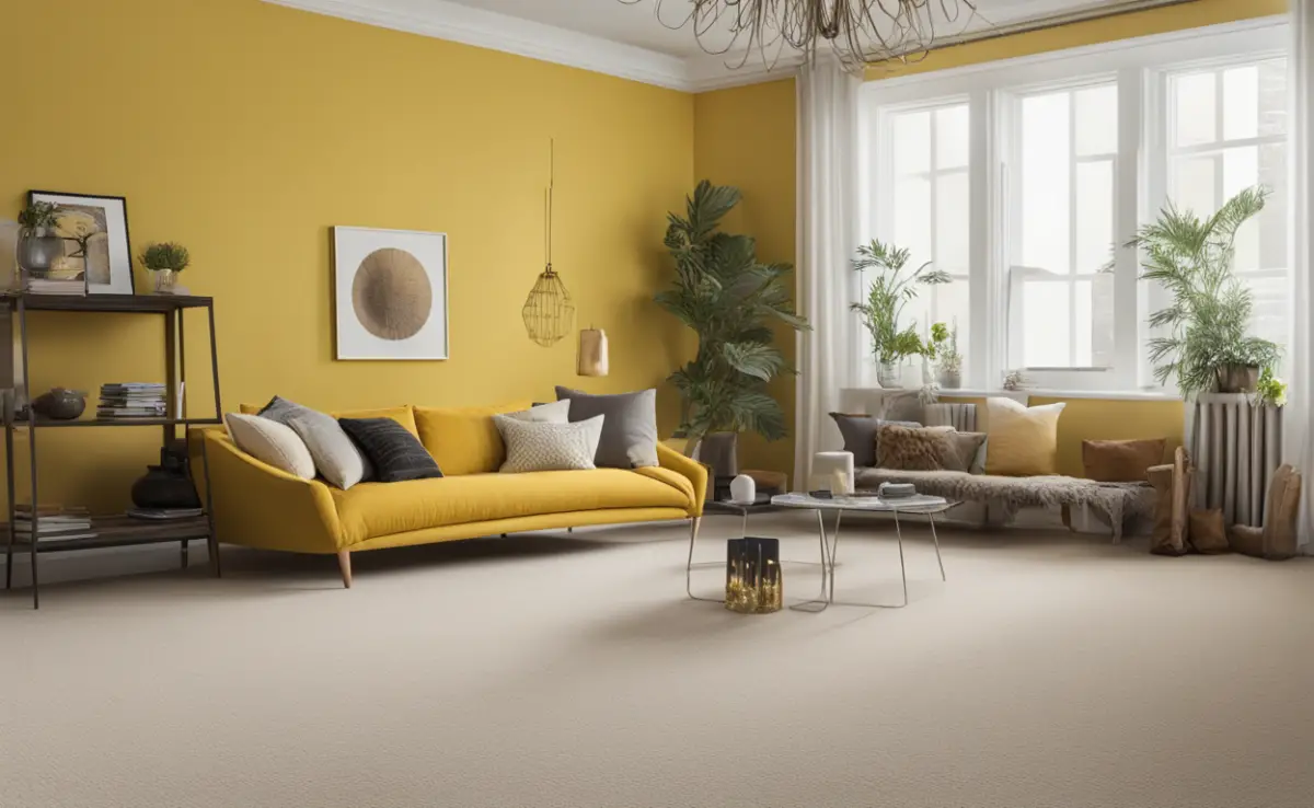 13+ Sensational Carpet Colors Glorifying Yellow Walls – DreamyHomeStyle