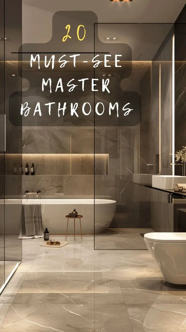 Don’t Miss Out On These 7 Stylish Master Bathroom Trends! for 2025 ...