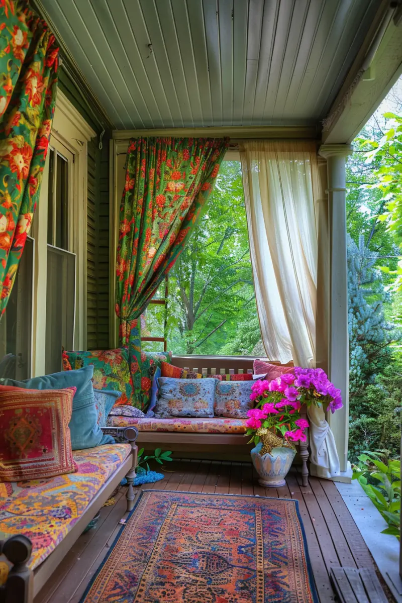 Brighten Up Your Porch with 13 Eye-Catching Curtain Ideas – DreamyHomeStyle