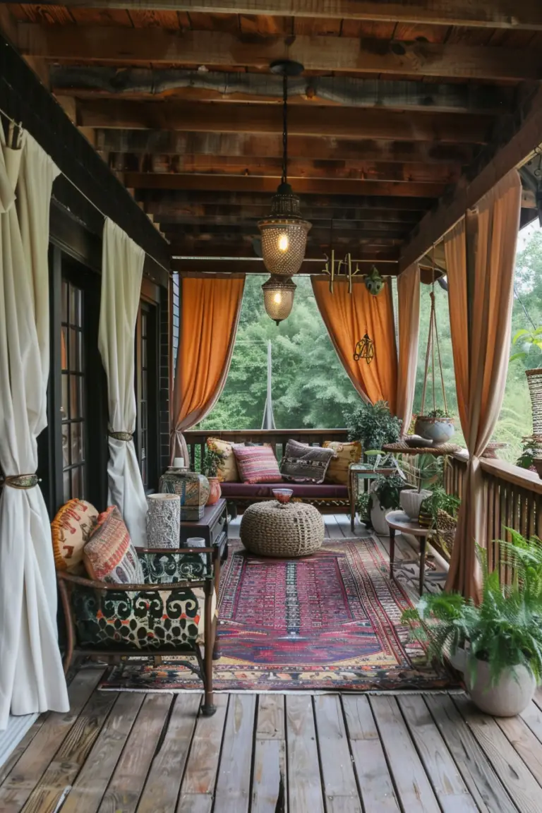 Brighten Up Your Porch with 13 Eye-Catching Curtain Ideas – DreamyHomeStyle