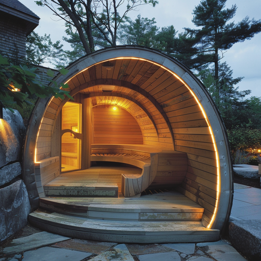 15+ Stunning Outdoor Sauna And Hot Tub Ideas You’ll Love – DreamyHomeStyle