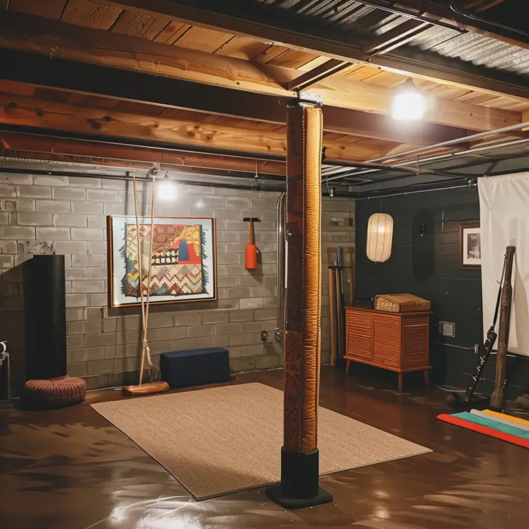 13 Creative Ideas to Decorate Basement Poles – DreamyHomeStyle