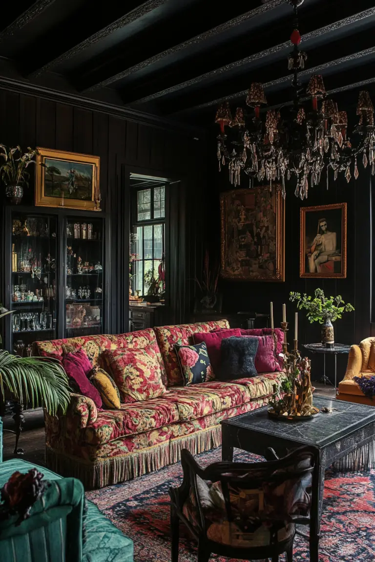 Why Not Add A Touch Of Luxury To Your Home With Dark Maximalism? Let’s ...