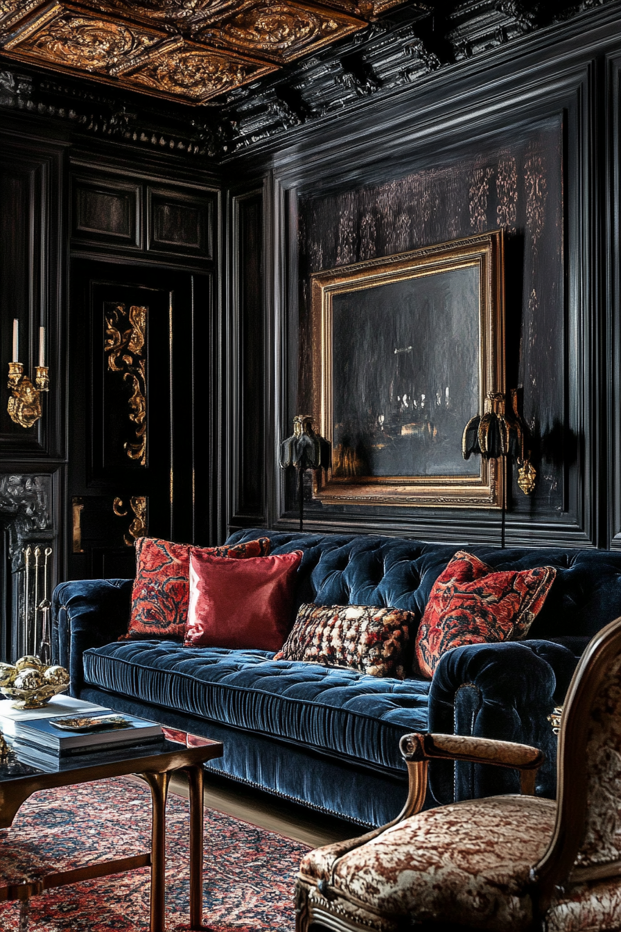 Why Not Add A Touch Of Luxury To Your Home With Dark Maximalism? Let’s ...