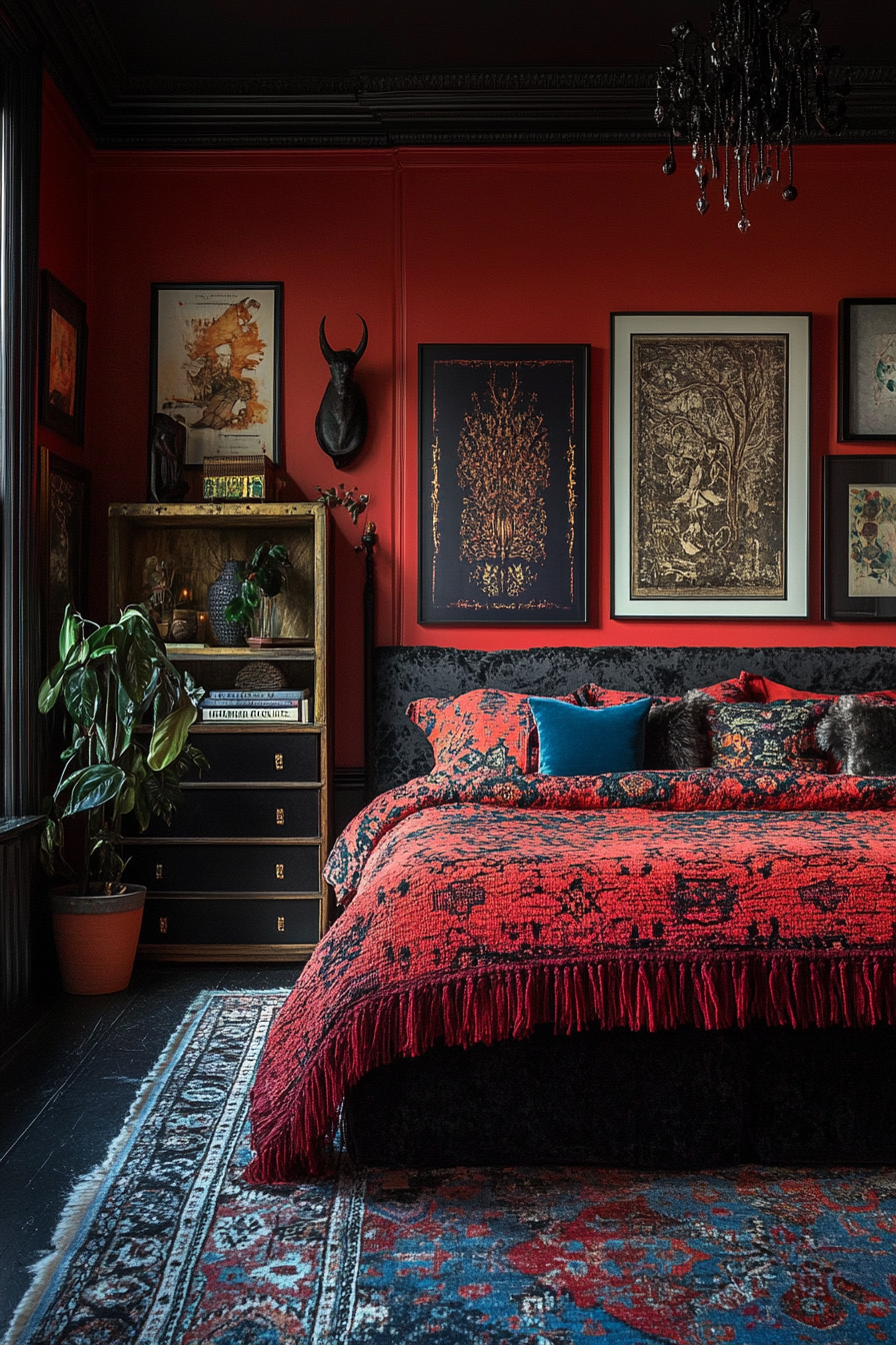 Why Not Add A Touch Of Luxury To Your Home With Dark Maximalism? Let’s ...