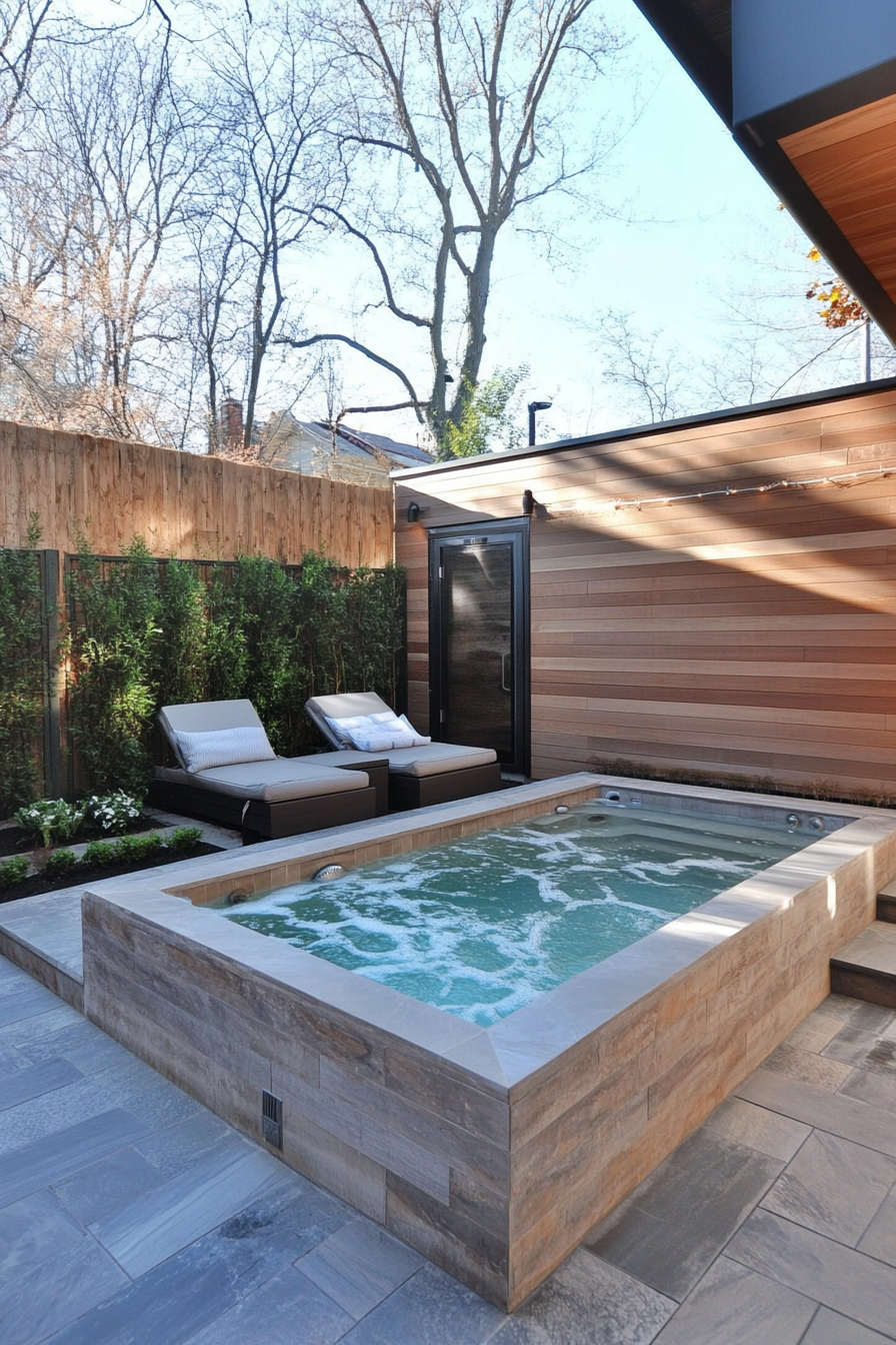 15+ Stunning Outdoor Sauna And Hot Tub Ideas You’ll Love – DreamyHomeStyle