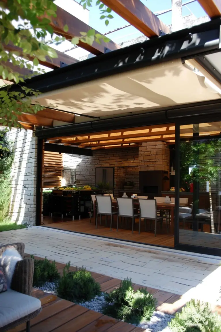 13 Retractable Shade Ideas For Your Sunny Spaces – DreamyHomeStyle