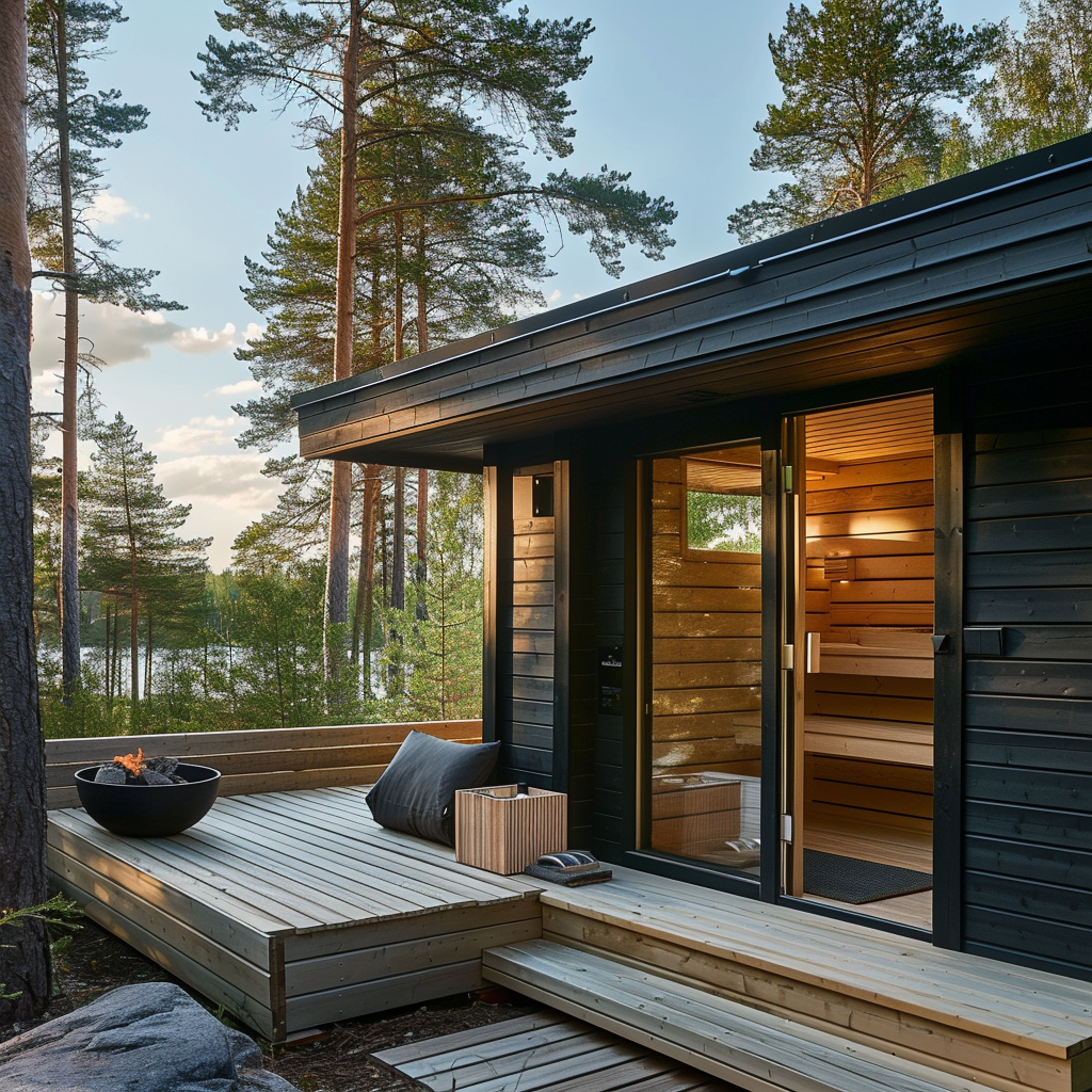 15+ Stunning Outdoor Sauna And Hot Tub Ideas You’ll Love – DreamyHomeStyle