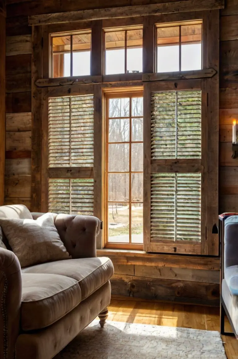 13 Rustic Window Treatment Ideas To Elevate Your Home – DreamyHomeStyle