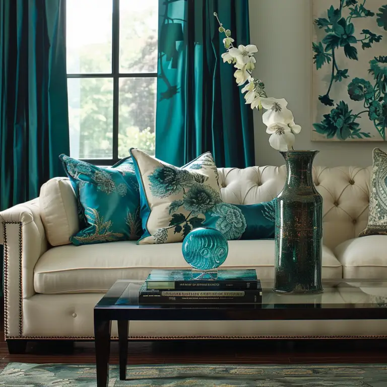 13 Teal Living Room Decor Ideas To Refresh Your Space – DreamyHomeStyle