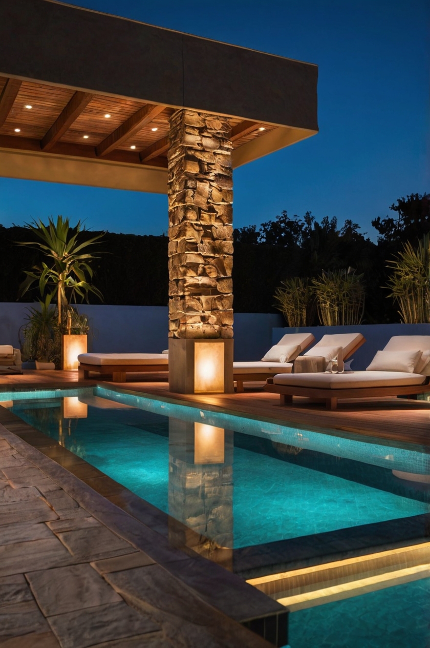9+ Stylish Pool Deck Decorating Ideas For A Chic Outdoor Space ...