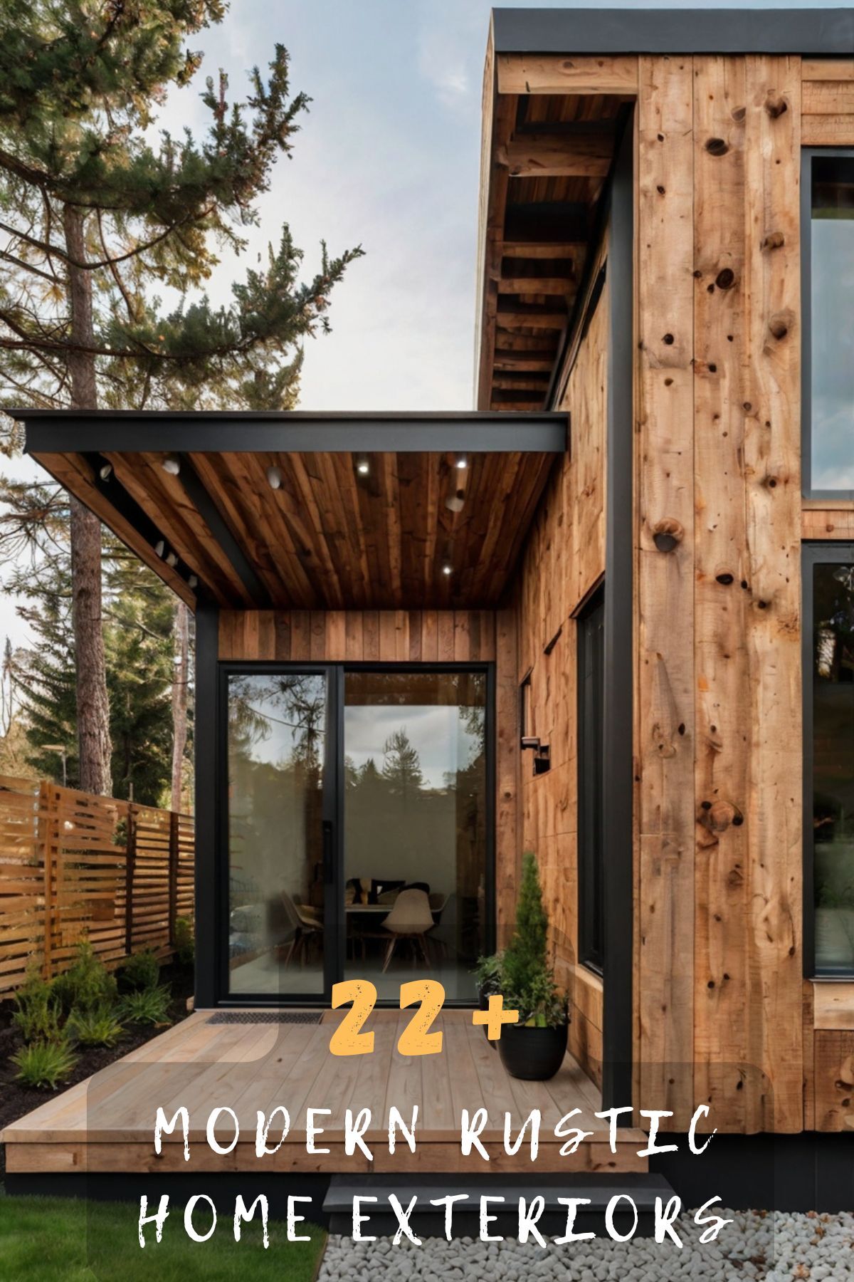 Creative Ways To Design A Modern Rustic Home Exterior – DreamyHomeStyle