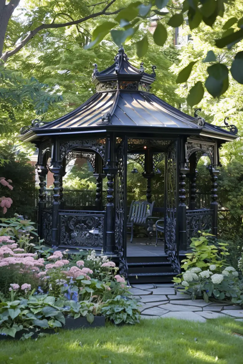 13 Outdoor Gazebo Ideas To Transform Your Backyard – DreamyHomeStyle