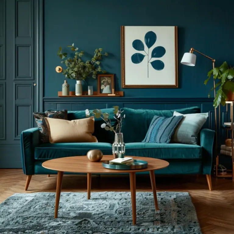13 Brilliant Blue And Green Living Room Ideas To Try Now – DreamyHomeStyle