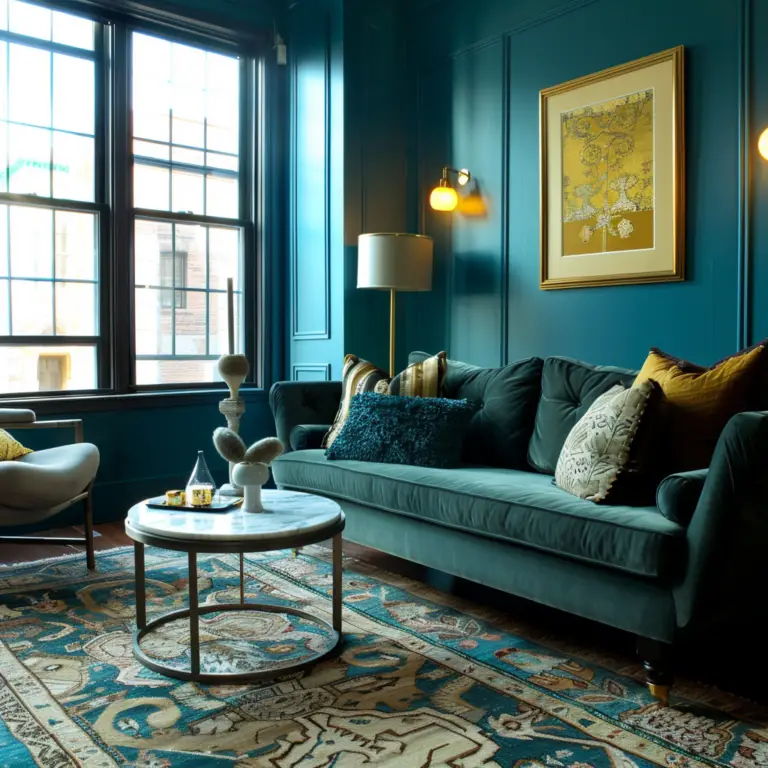 13 Brilliant Blue And Green Living Room Ideas To Try Now – DreamyHomeStyle