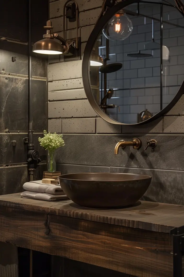 13 Creative Moody Bathroom Ideas You Need To Try – DreamyHomeStyle