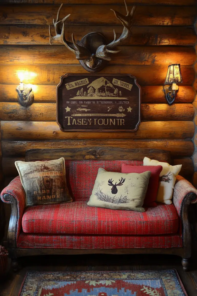 Steal the ‘Cozy Cabin’ Vibe: Wall Decor That Turns Heads! – DreamyHomeStyle