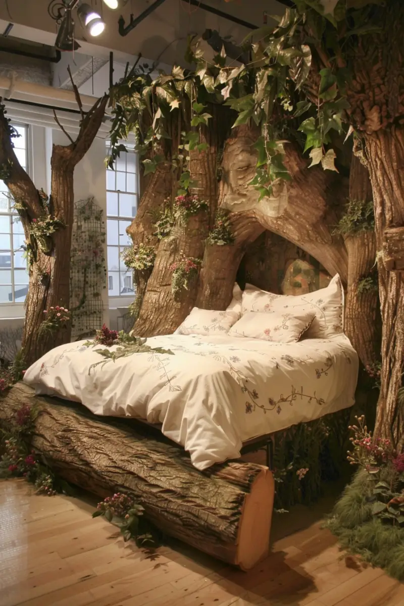 Sleep among the Trees: 55 Nature-Loving Forest Bedroom Designs to Bring ...