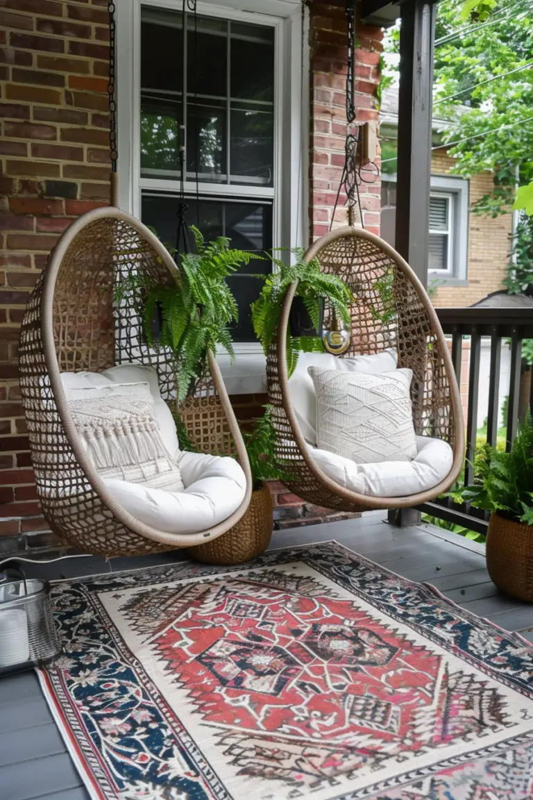 13 Boho Porch Decor Ideas to Beautify Your Outdoor Space – DreamyHomeStyle