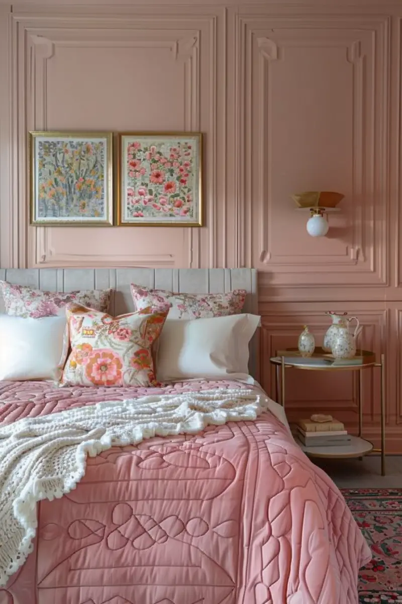 13 Stunning Pink Bedroom Designs You Can’t Miss – DreamyHomeStyle