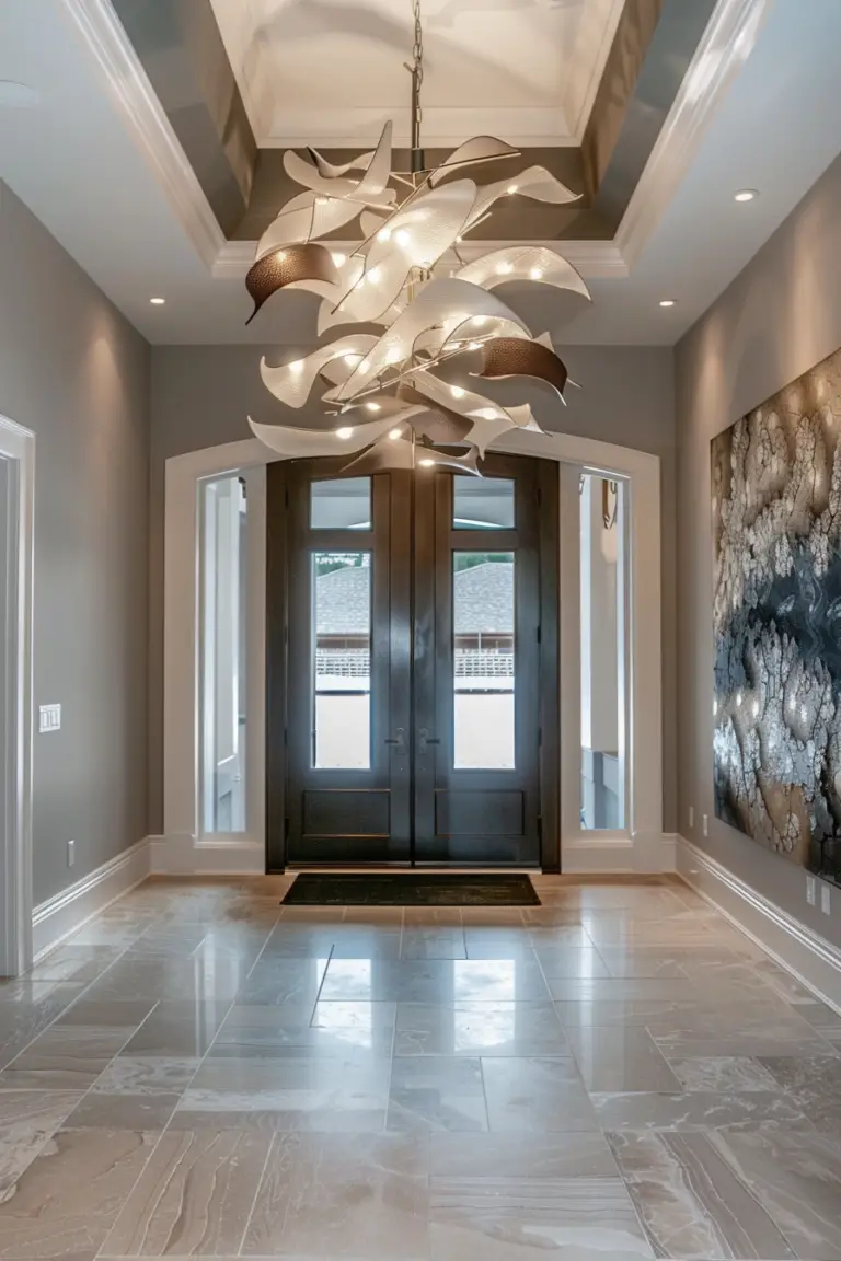 13 Foyer Chandeliers To Dazzle – DreamyHomeStyle