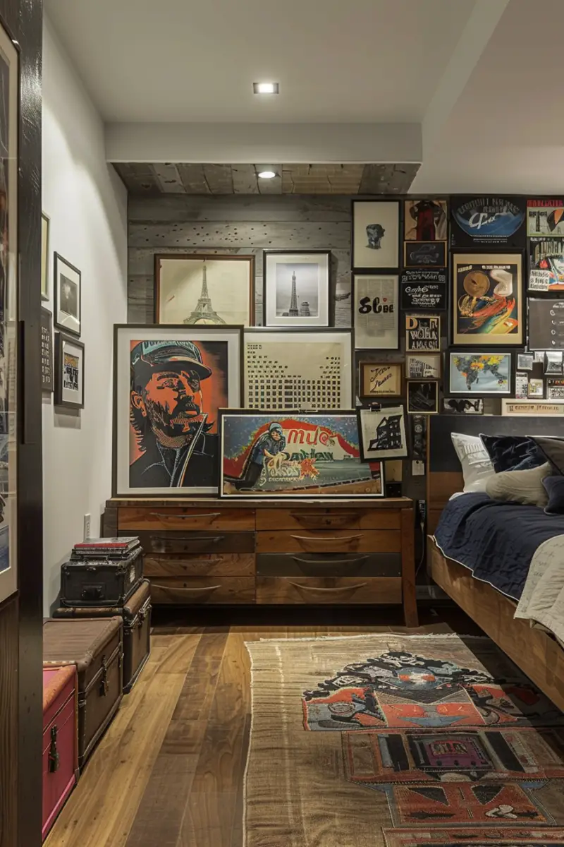 13 Unique Bedroom Wall Collage Ideas To Inspire You – DreamyHomeStyle