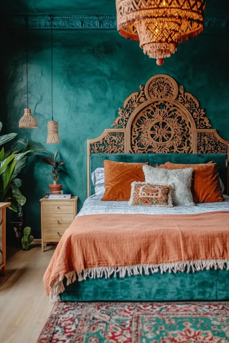 13 Stylish Teal And Orange Bedroom Designs – DreamyHomeStyle