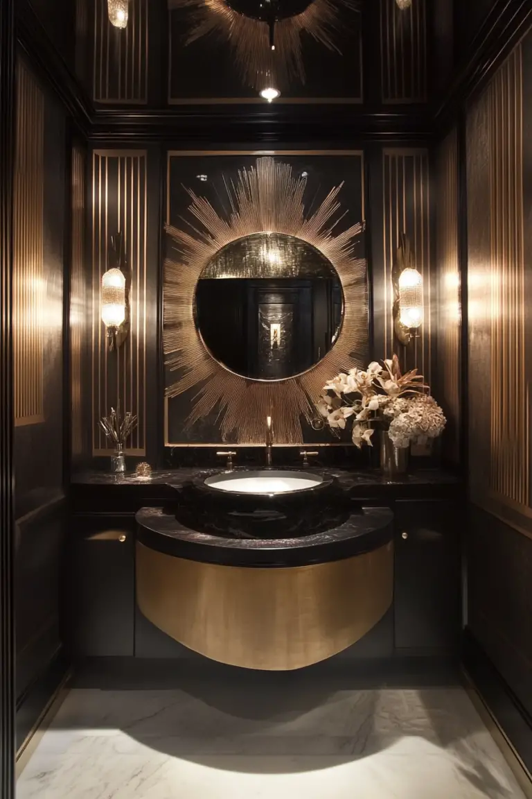 13 Luxury Powder Room Designs To Elevate Your Home – DreamyHomeStyle