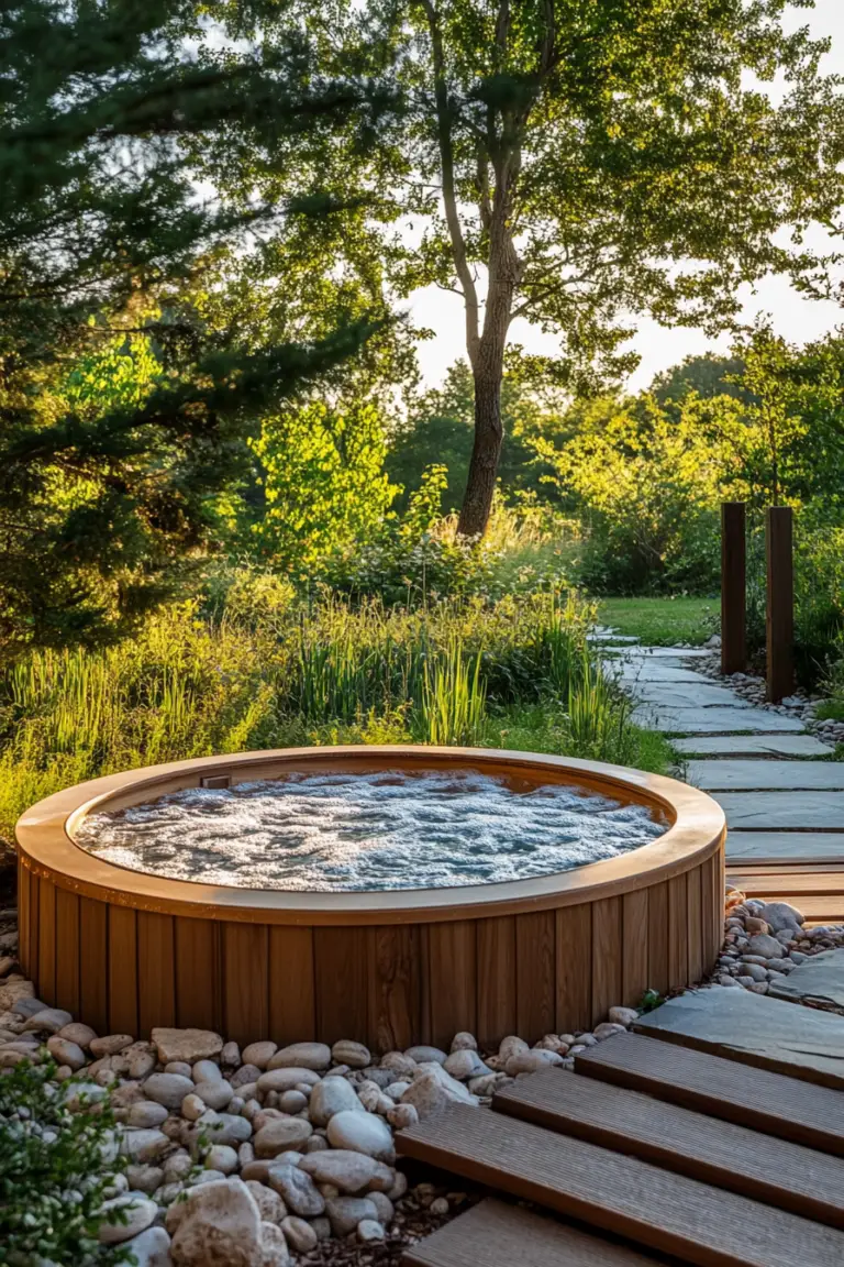 13 Hot Tub Pad Ideas To Love And Inspire – DreamyHomeStyle