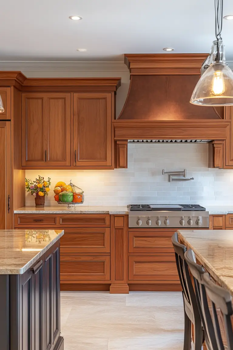 Don’t Miss Out On These Beautiful Cherry Cabinet Kitchen Designs ...