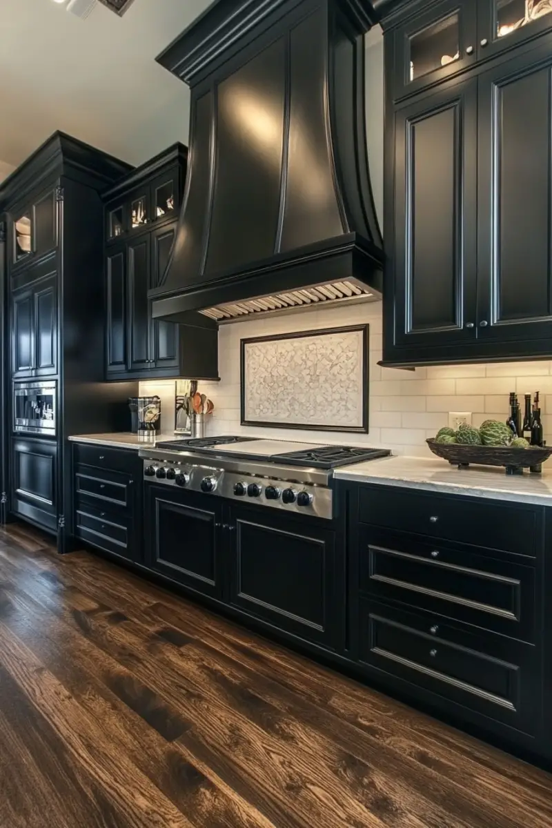 13 Black And Wood Kitchen Designs To Inspire – DreamyHomeStyle