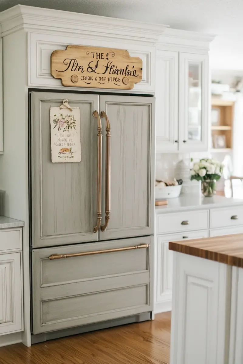 13 Chic Decor Ideas For Fridge and The Top Of Your Fridge – DreamyHomeStyle