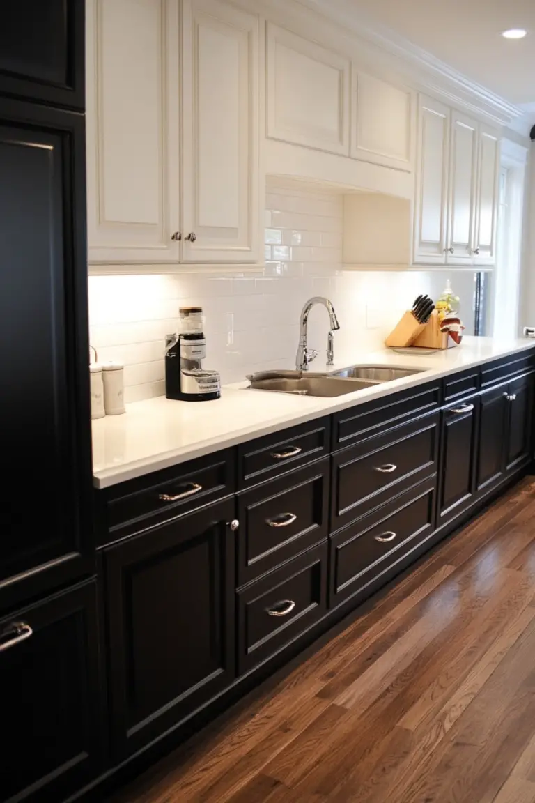 13 Stunning Two-Tone Kitchen Cabinet Color Ideas – DreamyHomeStyle