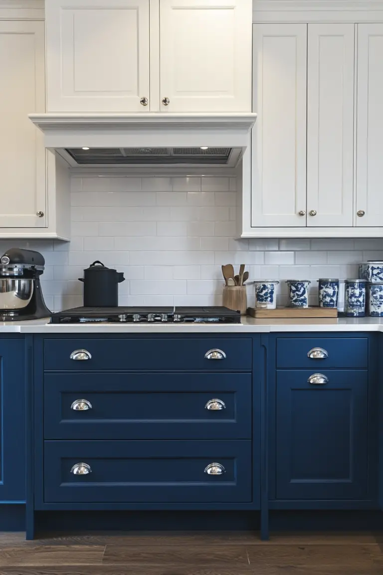 13 Stunning Two-Tone Kitchen Cabinet Color Ideas – DreamyHomeStyle