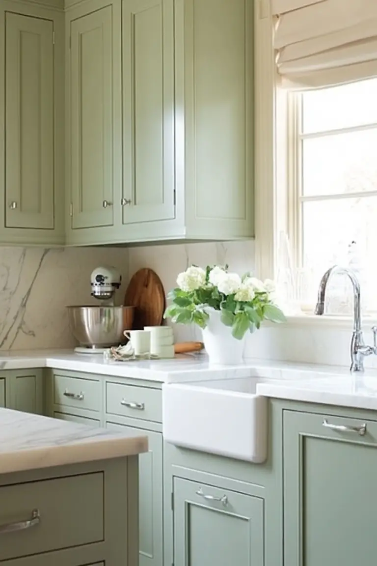 13 Sage Green Cabinet Designs You’ll Love – DreamyHomeStyle