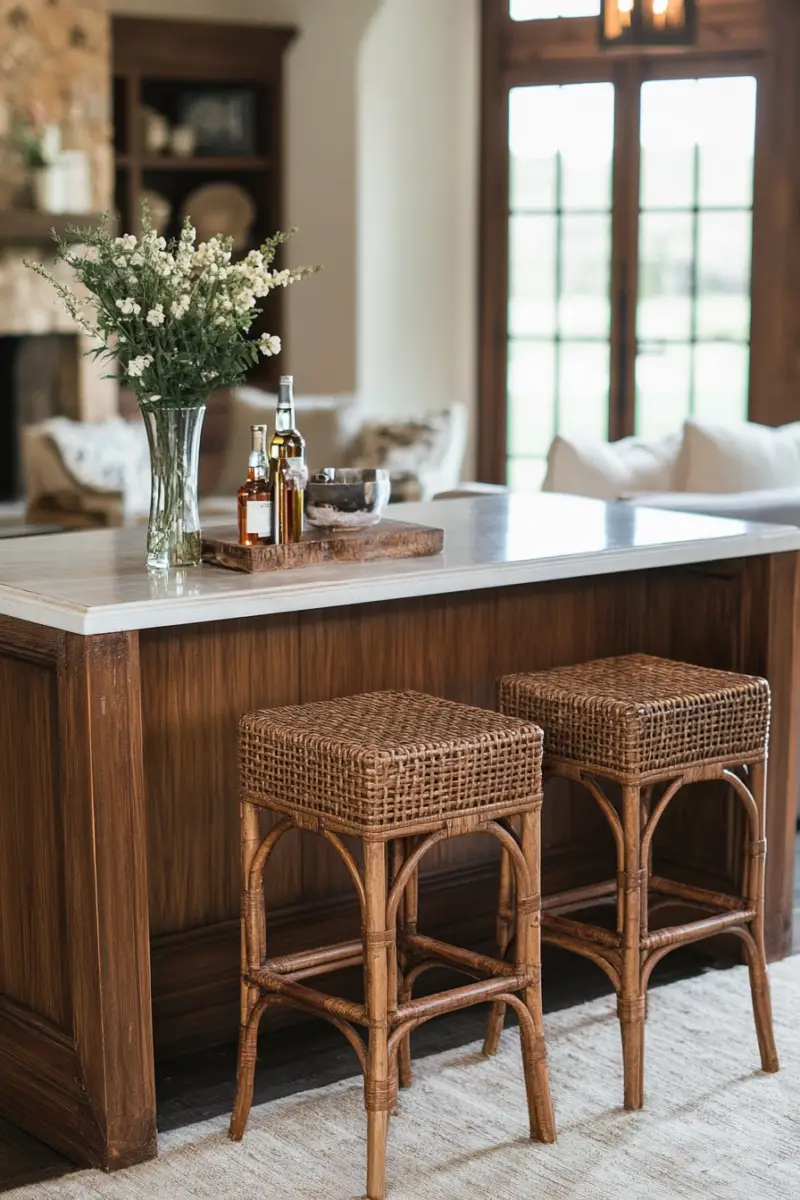 13 Bar Table Ideas Behind Your Couch For Chic Entertaining ...