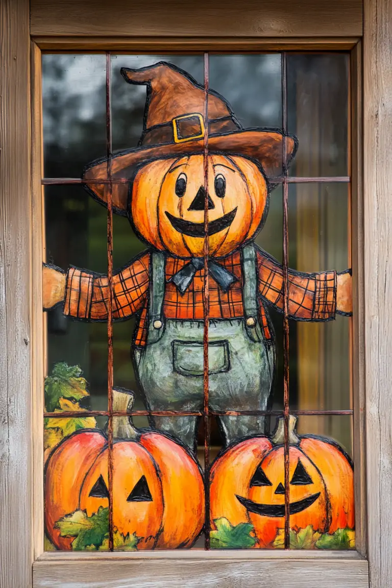 13 Fall Window Painting Ideas To Try This Season – DreamyHomeStyle