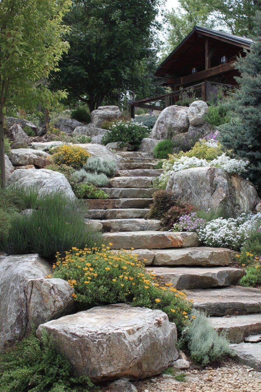 Rock Landscaping Ideas For Your Garden – DreamyHomeStyle